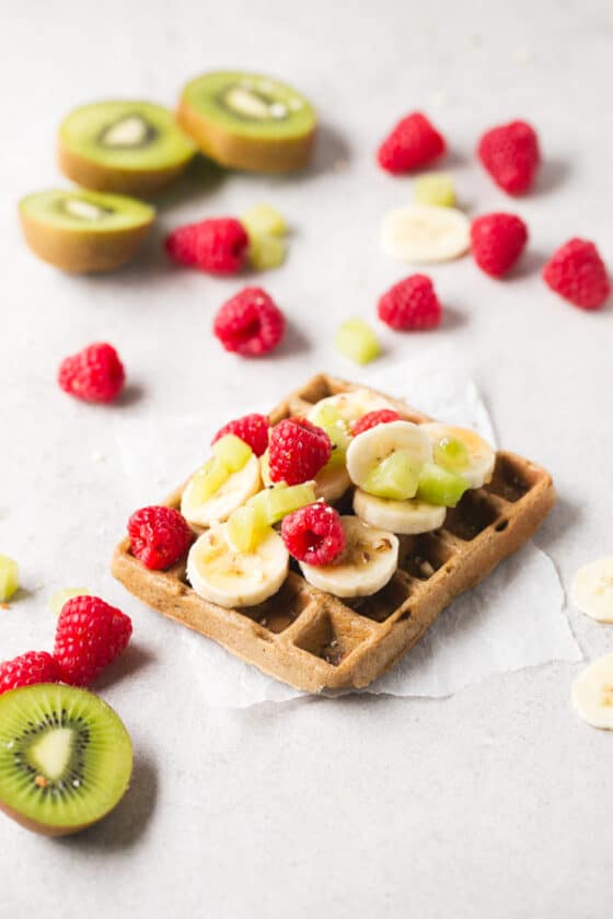 Gofres o Waffles Veganos - Danza de Fogones