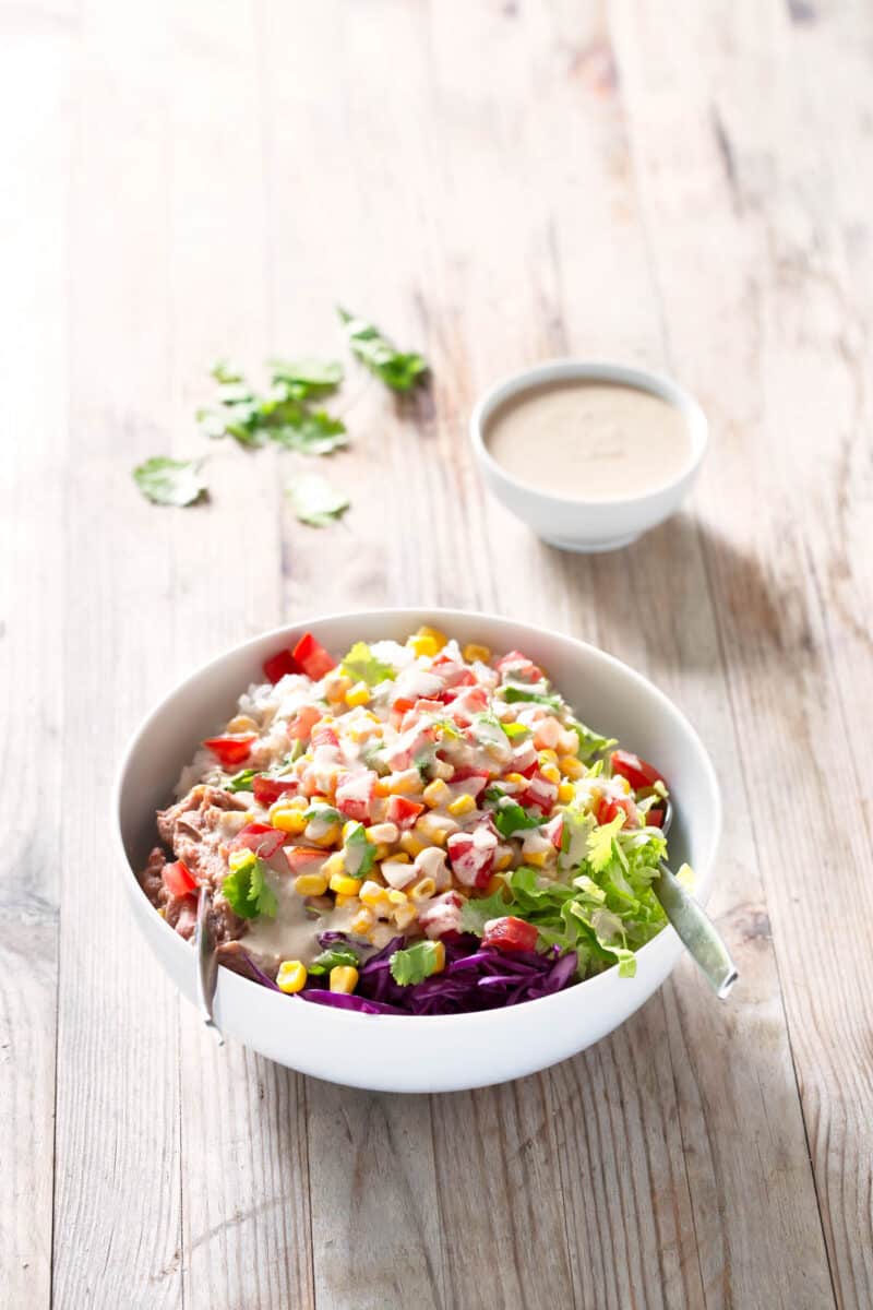 Burrito Vegano en Bol - Danza de Fogones