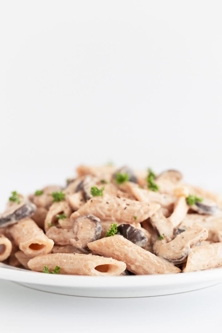 Pasta Con Champiñones - Danza de Fogones