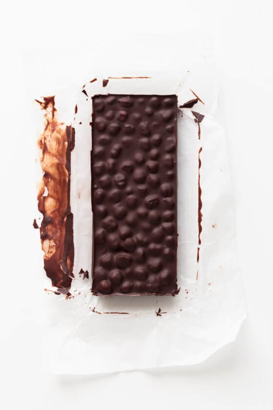 Turrón de Chocolate Vegano - Danza de Fogones