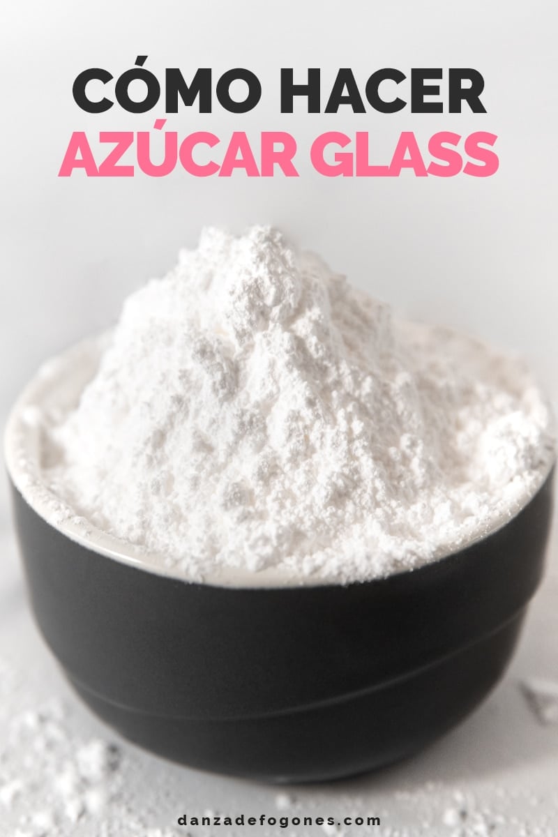 Cómo hacer azúcar glas - Danza de Fogones