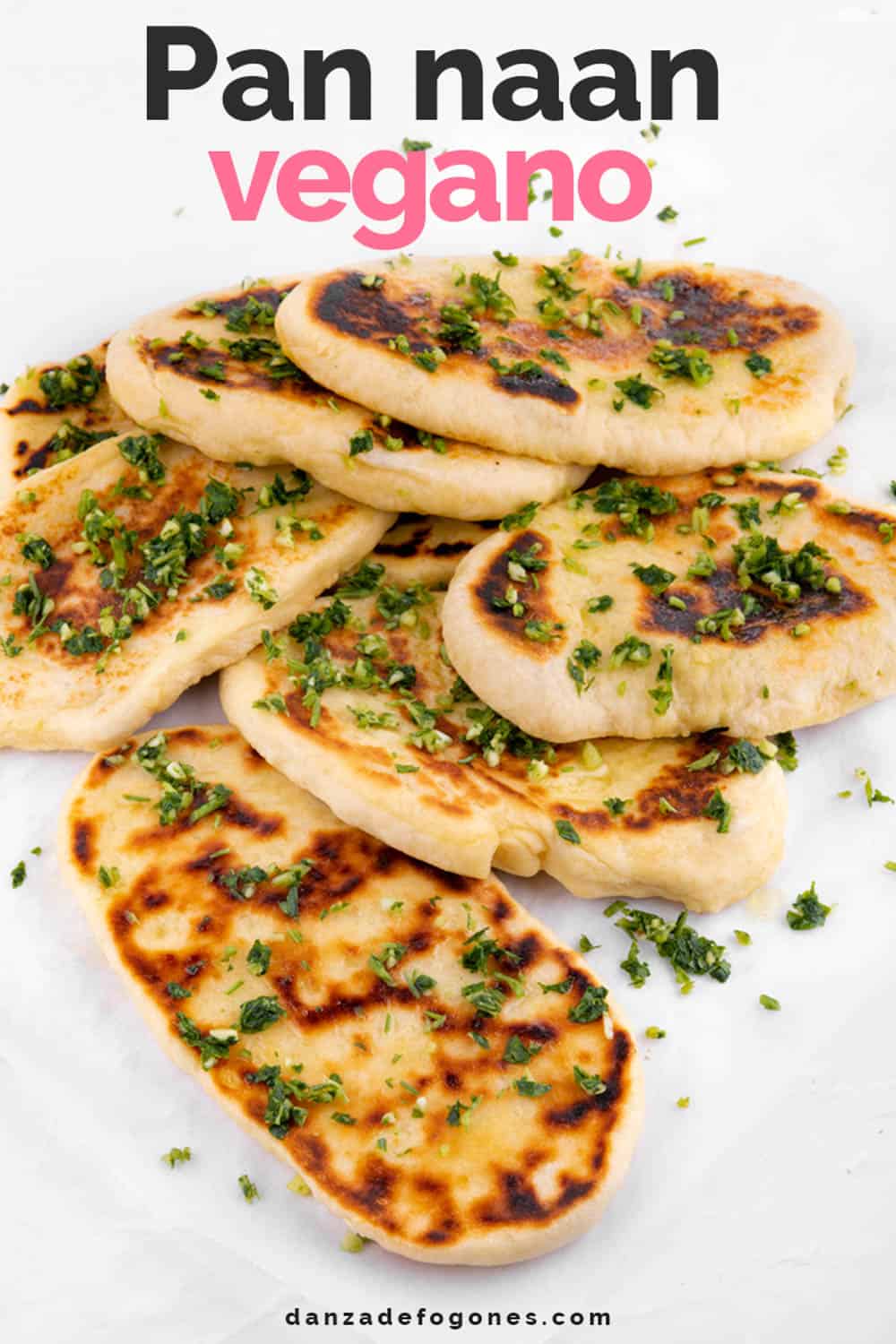 Pan Naan Vegano - Danza de Fogones