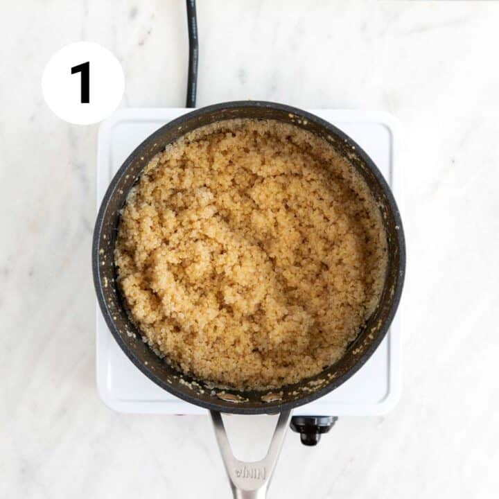 Ensalada de Quinoa Fácil - Danza de Fogones