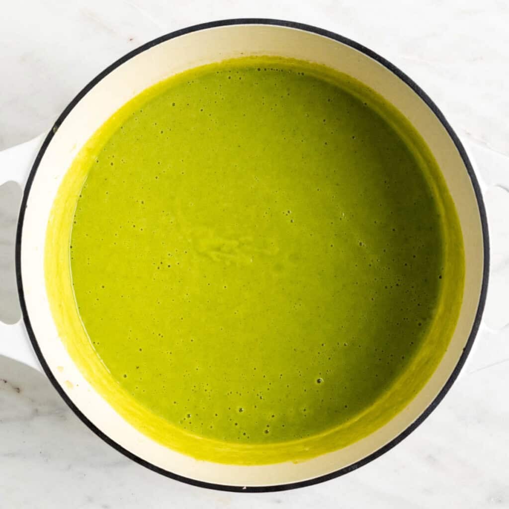 Crema de calabacín - Danza de Fogones
