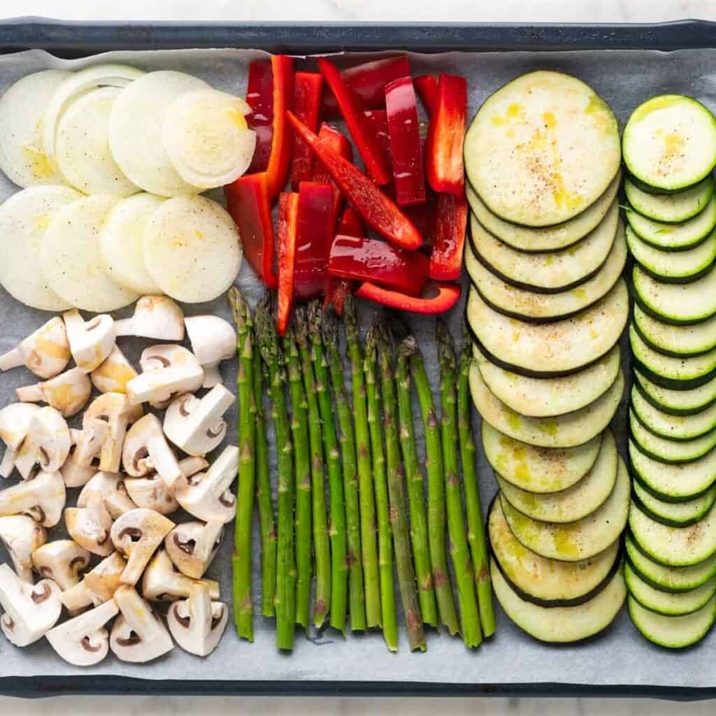 Cómo hacer verduras asadas al horno - Danza de Fogones