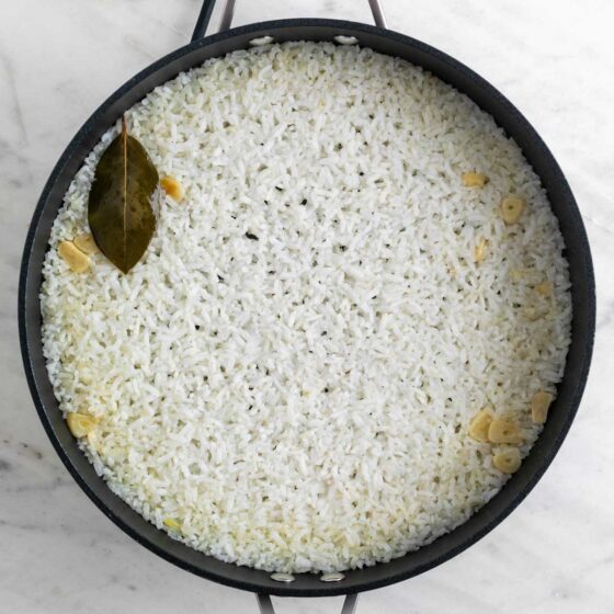 Cómo hacer arroz blanco - Danza de Fogones