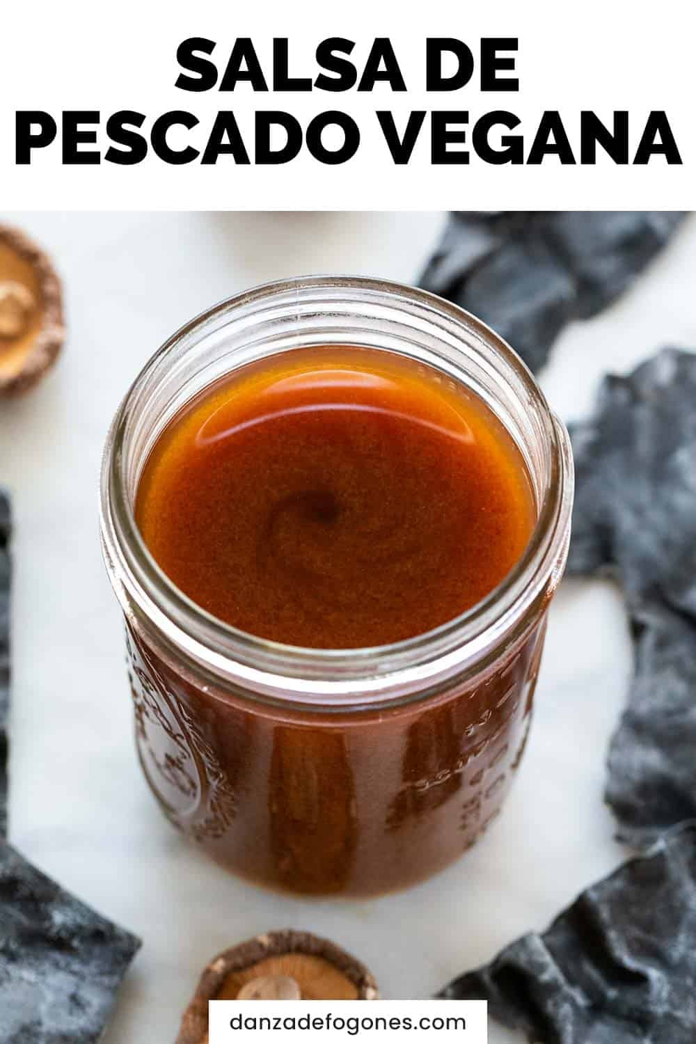 Salsa de pescado vegana - Danza de Fogones